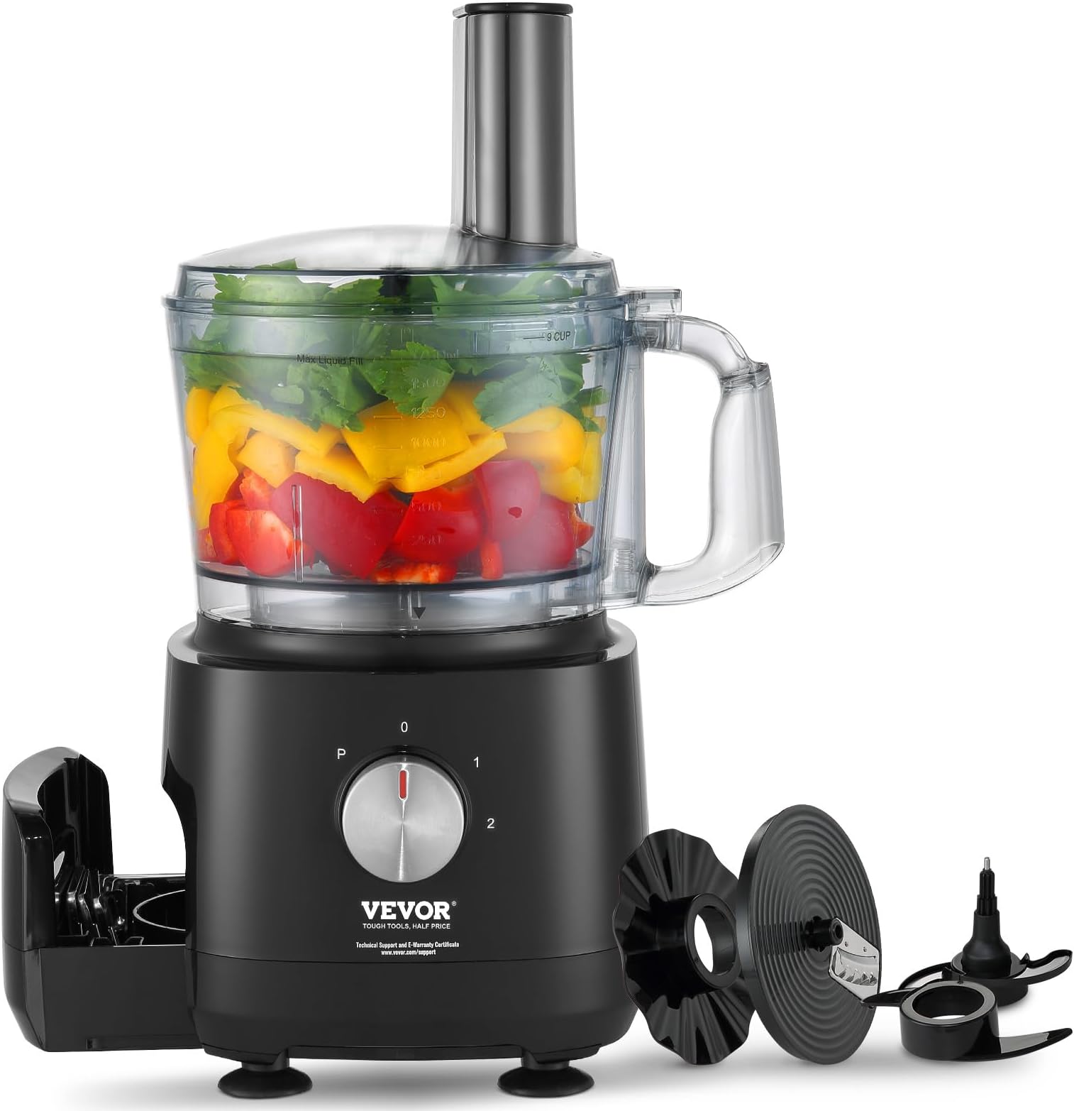 Amazon.com: Black & Decker FP1450 Quick'n Easy 450-Watt 8-Cup Food ...