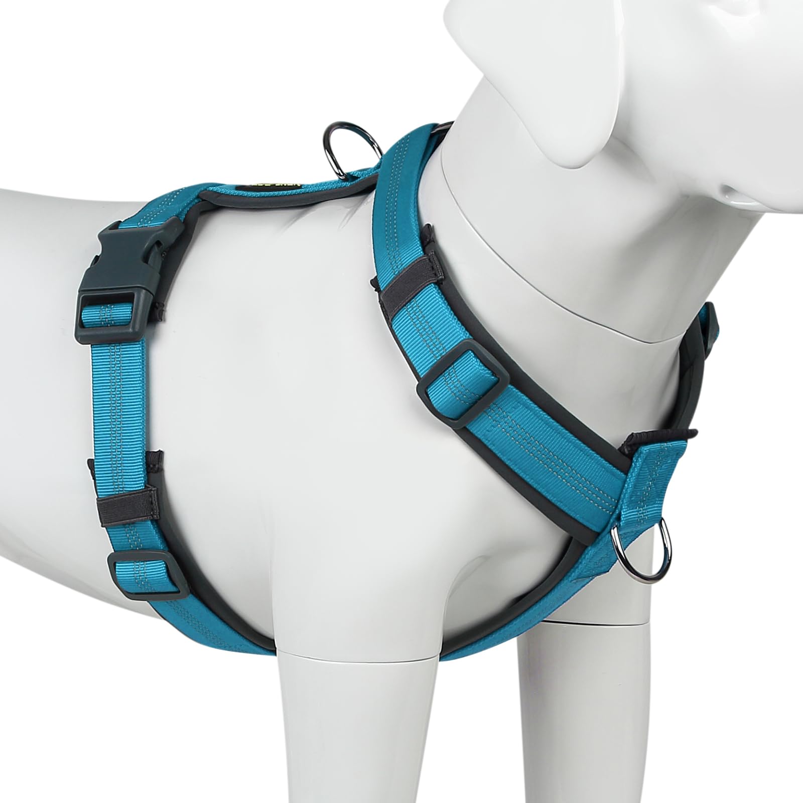 Amazon.com : Plutus Pet No Pull Dog Harness, Adjustable Nylon Harness ...