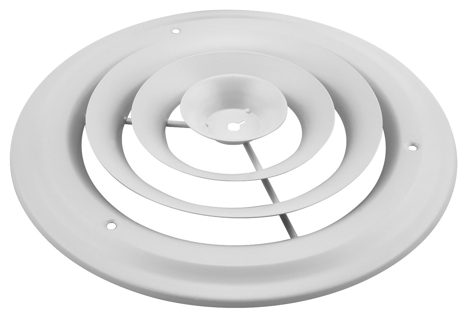 Accord ABCDWH08 Round Ceiling Diffuser, 8-Inch, White