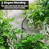 Amazon.com : Acemaker Wire Trellis for Climbing Plants Outdoor, 20 Sets ...