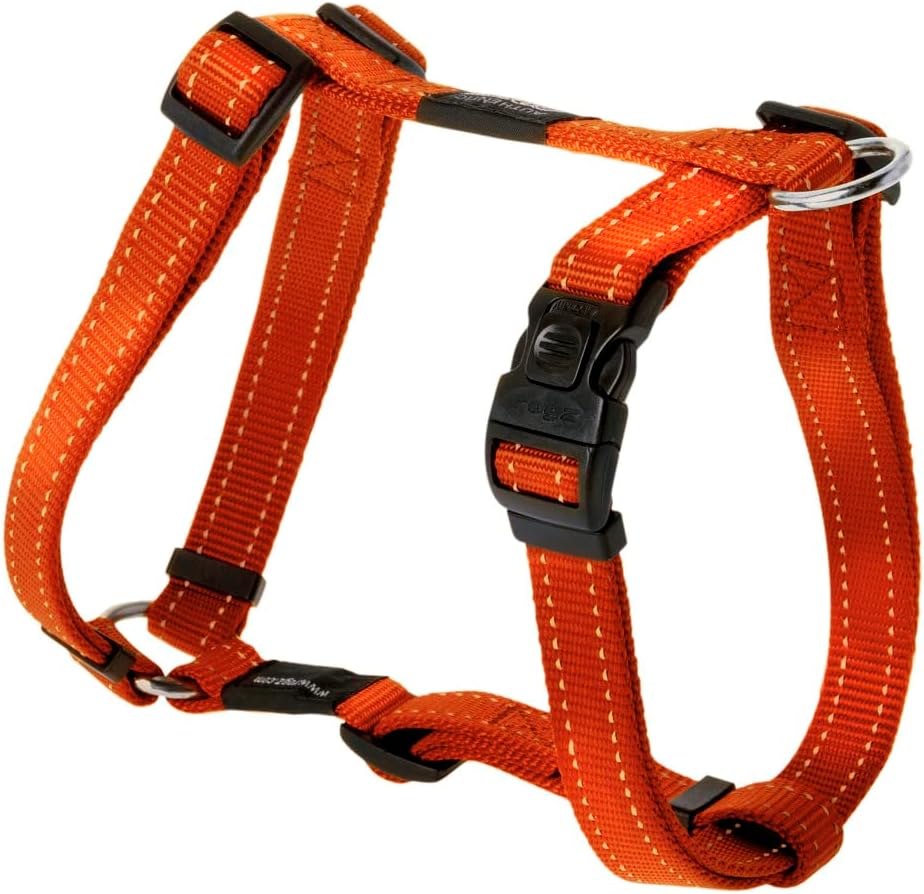 Amazon.com : Reflective Adjustable Dog H Harness for Large Dogs ...