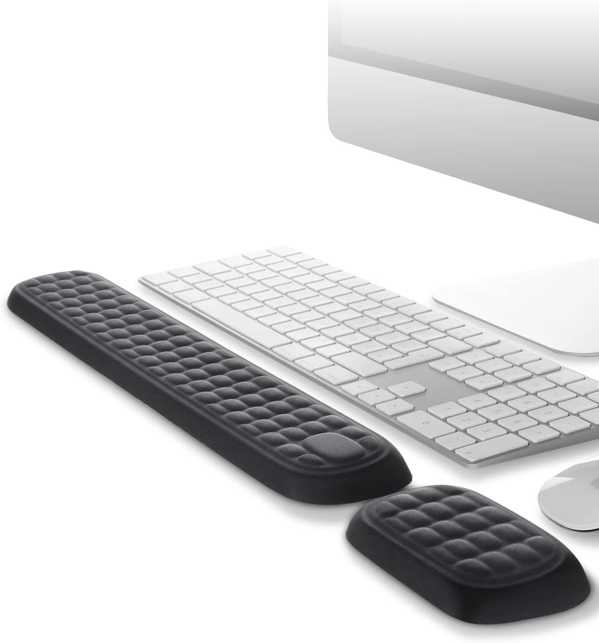 Meatanty Keyboard and Mouse Wrist Rest Pad Padded Memory Foam Hand Rest ...
