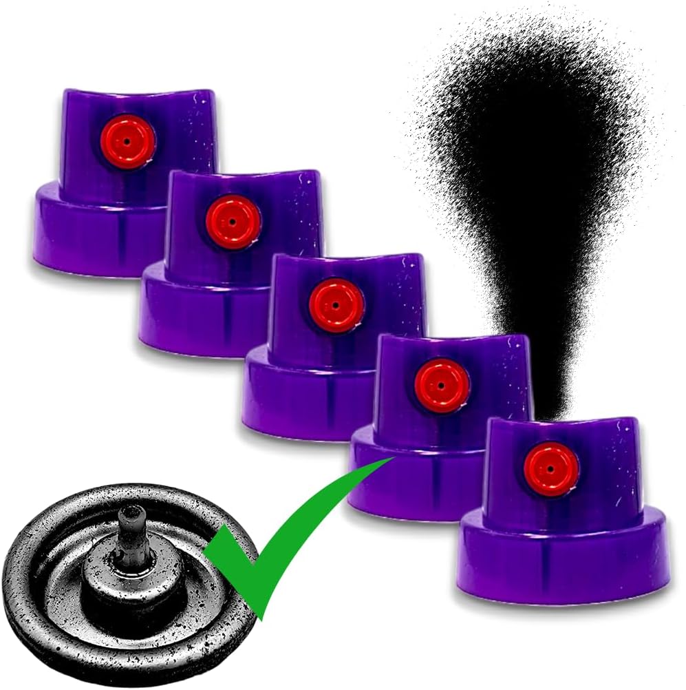 AOQIVIS Universal Spray Paint Caps for Female Cans-Spray Can Nozzle ...