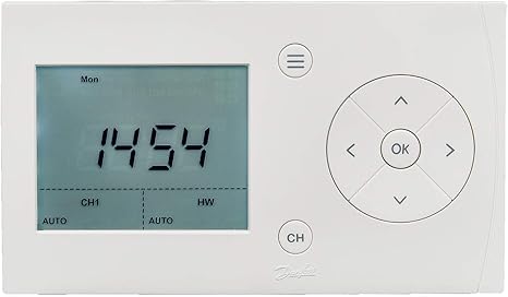 Danfoss Central Heating Programmer, White, 155 x 90 x 30mm : Amazon.co ...