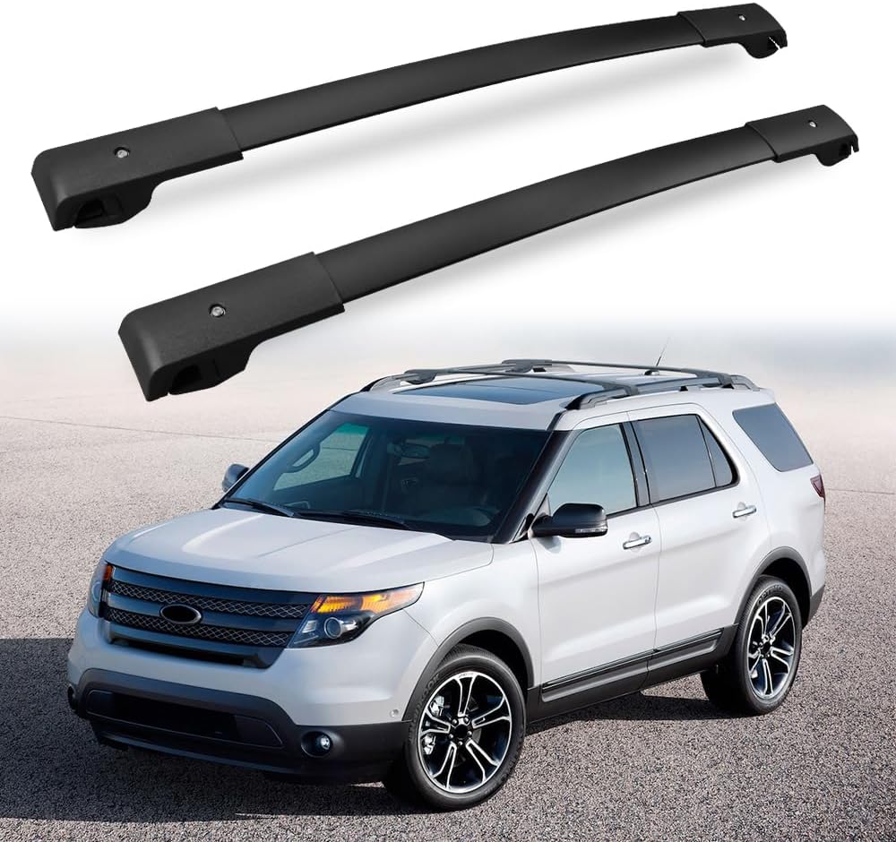 Amazon.com: Roof Rack Cross Bar Rail for Ford Explorer 2011-2015（Raised ...