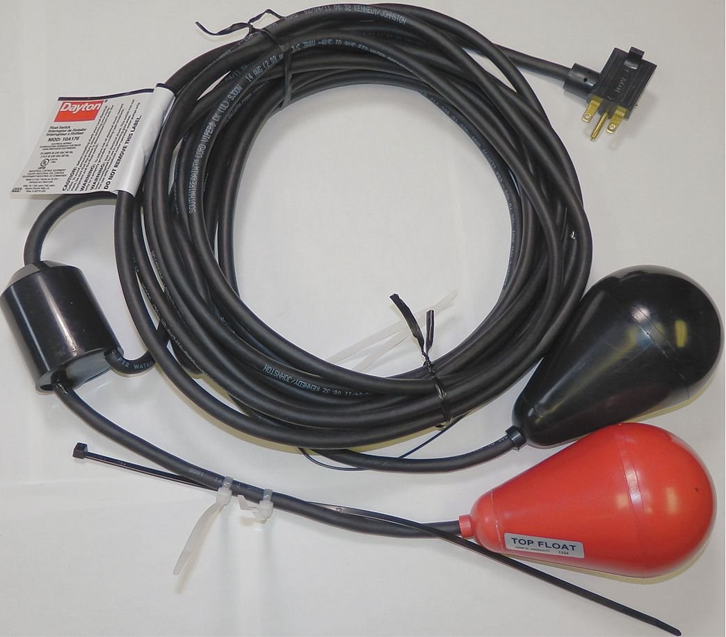 Dayton 10A176 Float Switch, Twin Float, 2 HP, 230V: Sump Pump ...
