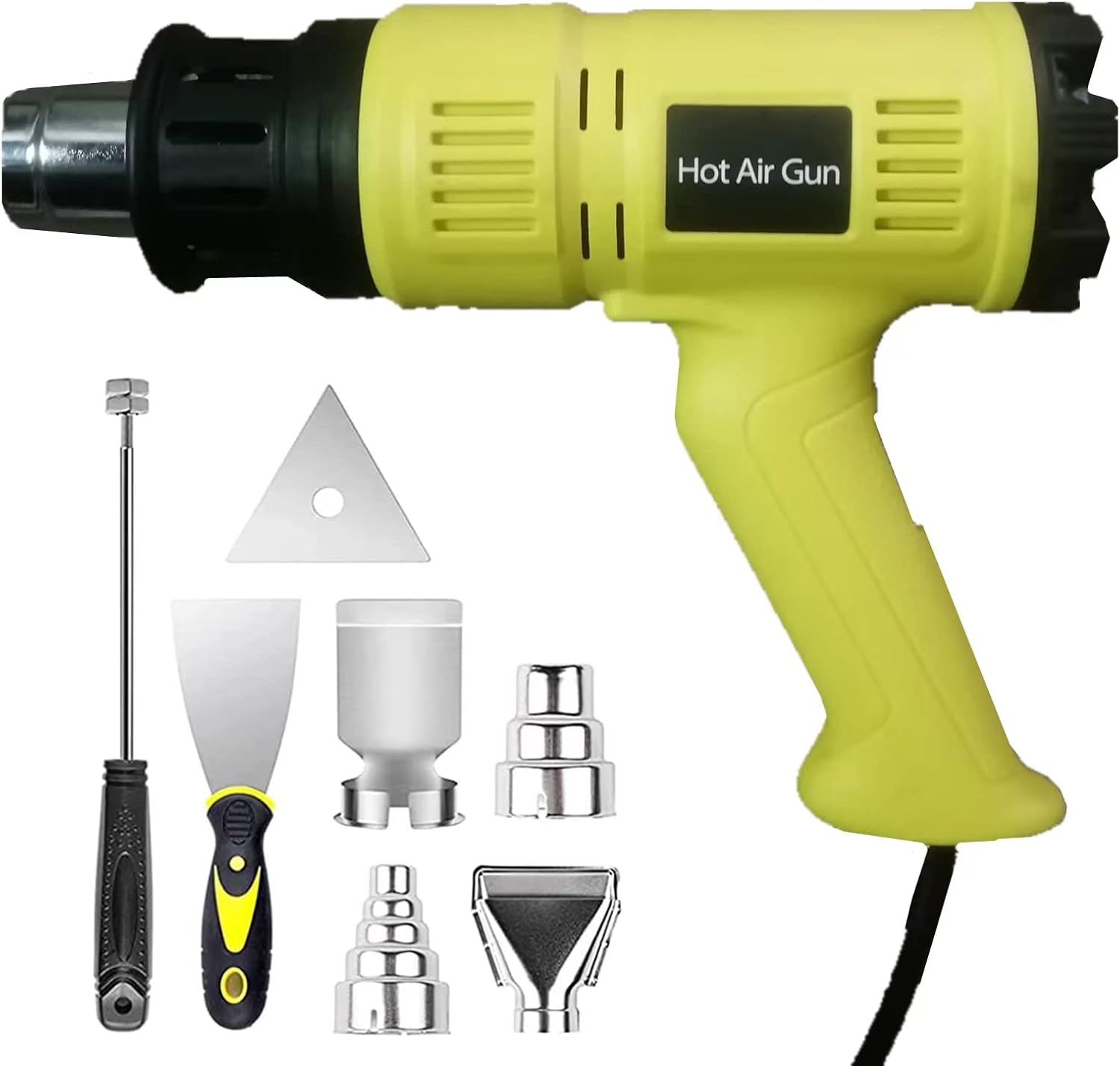 STEUGO Heat Gun 2000W 142℉~1112℉（60℃- 600℃）Fast Heating Heavy Duty Hot ...