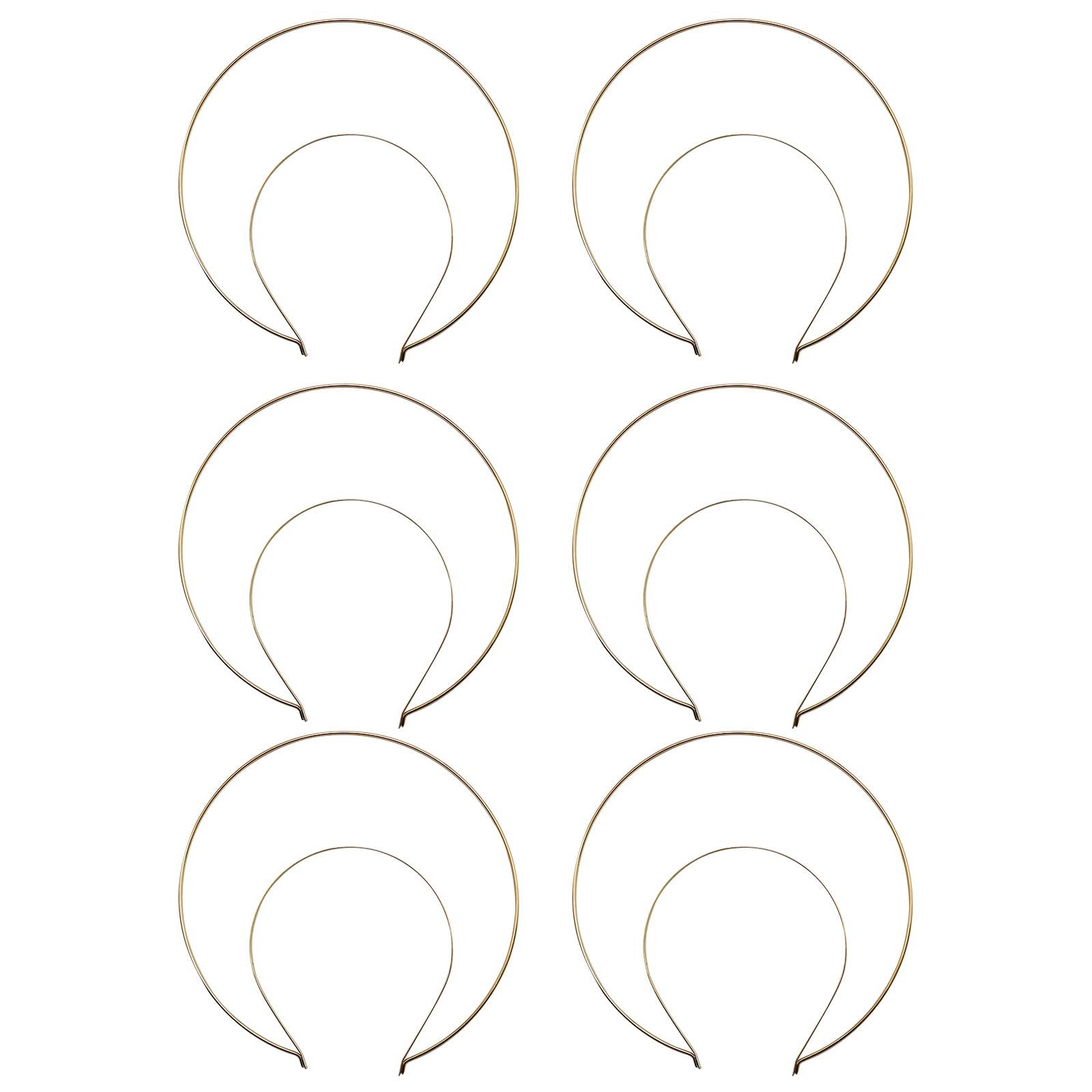 Snapklik.com : 6 Packs 2 Layer Gold Metal Queen Goddess Angel Halo ...