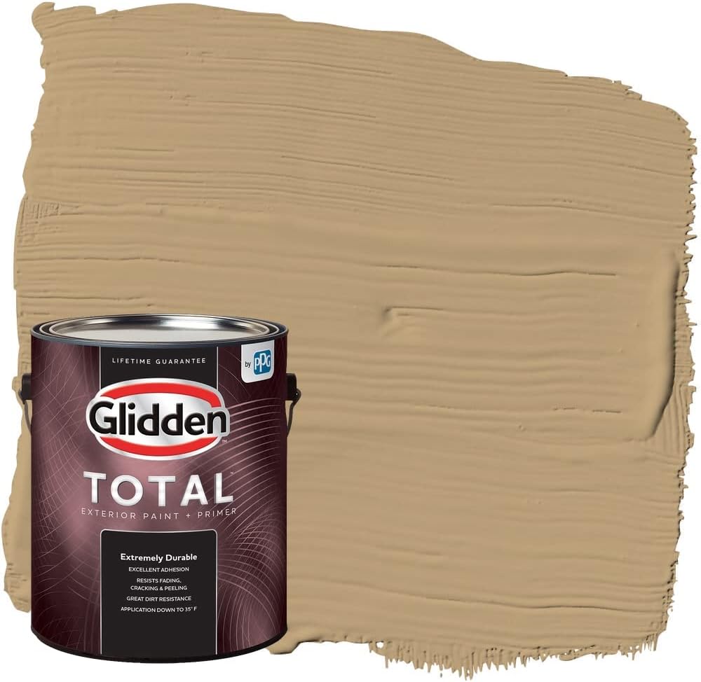Amazon.com: Glidden Total Exterior Paint & Primer All-in-One, Earthy ...