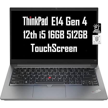 Amazon.com: Lenovo ThinkPad E14 Gen 4 21E3008FUS 14" Notebook - Full HD ...
