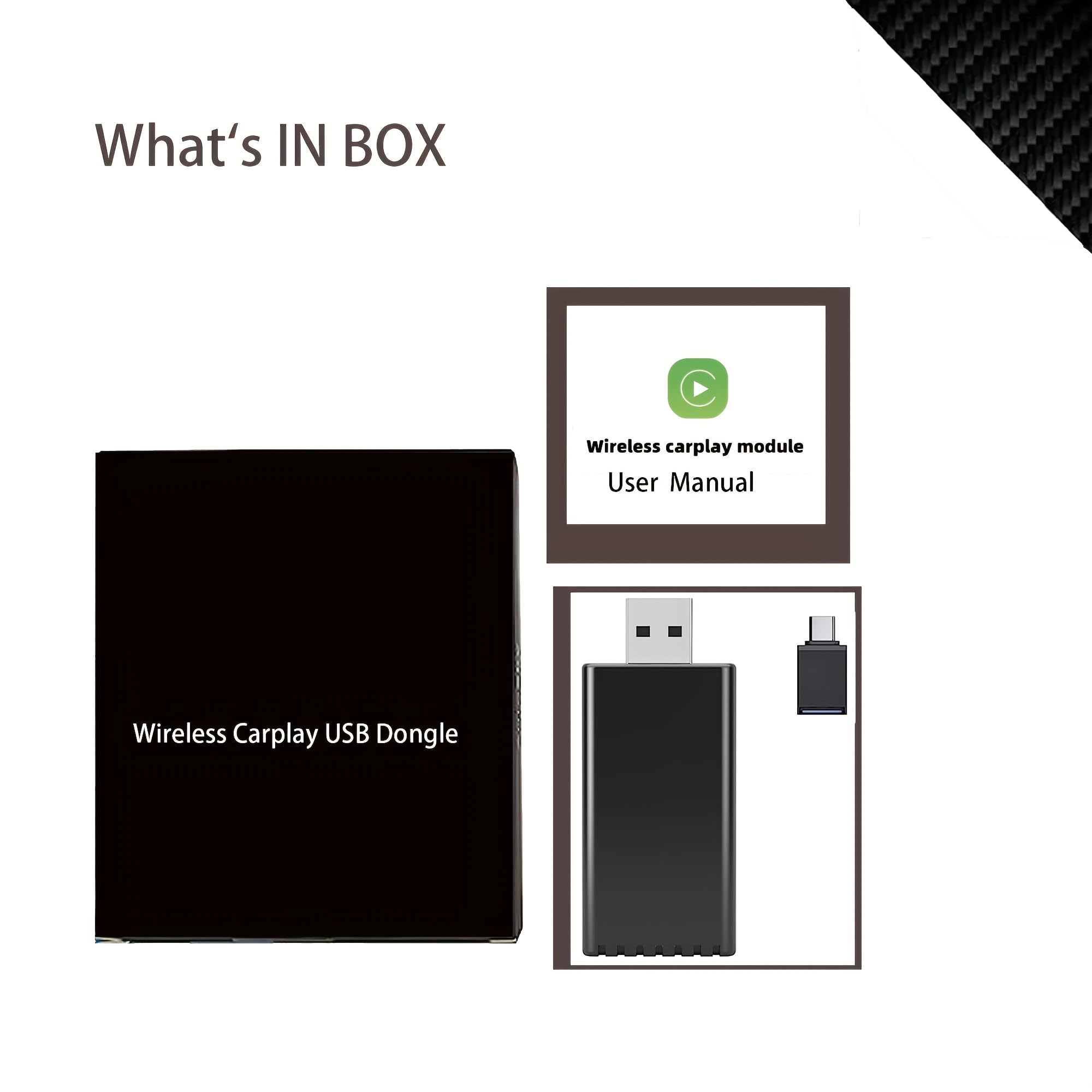 Snapklik.com : Wireless CarPlay USB Dongle Adapter Fastest And Compact ...