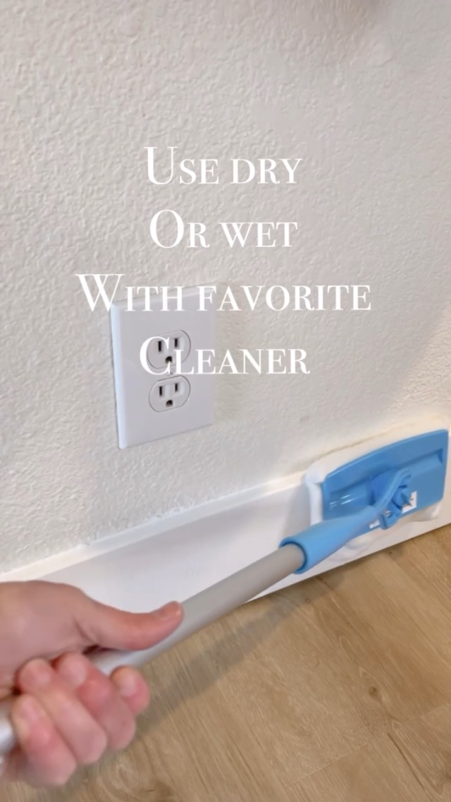 Watch Best baseboard cleaner with handle cleaning tool on Amazon Live