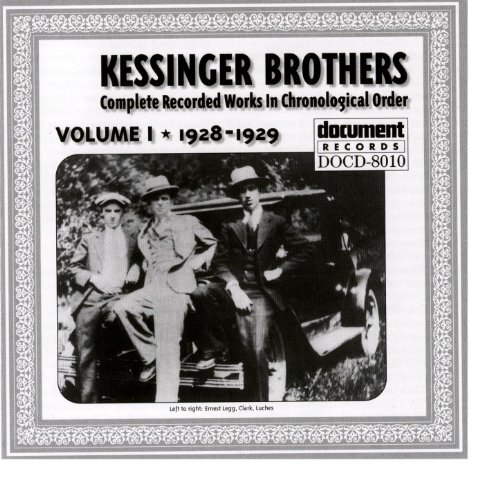 Amazon.com: Kessinger Brothers Vol. 1 1928 - 1929 : Kessinger Brothers ...