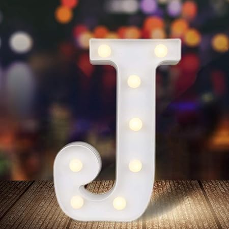 Amazon.com: MUMUXI LED Marquee Letter Lights 26 Alphabet Light Up ...