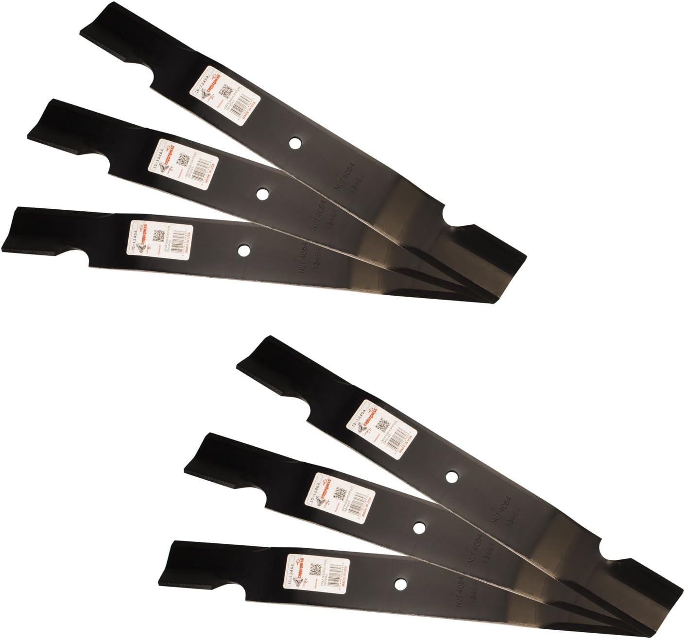 Amazon.com : 6PK Oregon 91-531 Heavy Duty Blades for 61" Grasshopper ...