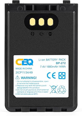 Amazon.com: CBQ BP-272 1800mAh Replacement Battery Compatible with IC-705 ID-31 ID-31A ID-31E ID ...