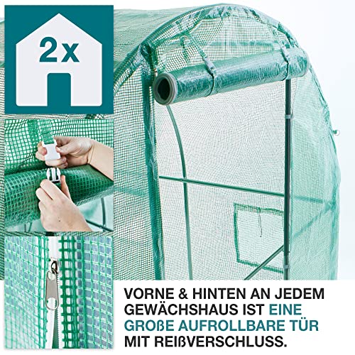 Elegantes Ersatzfolie Für Gewächshaus 2x3m Ebenbild