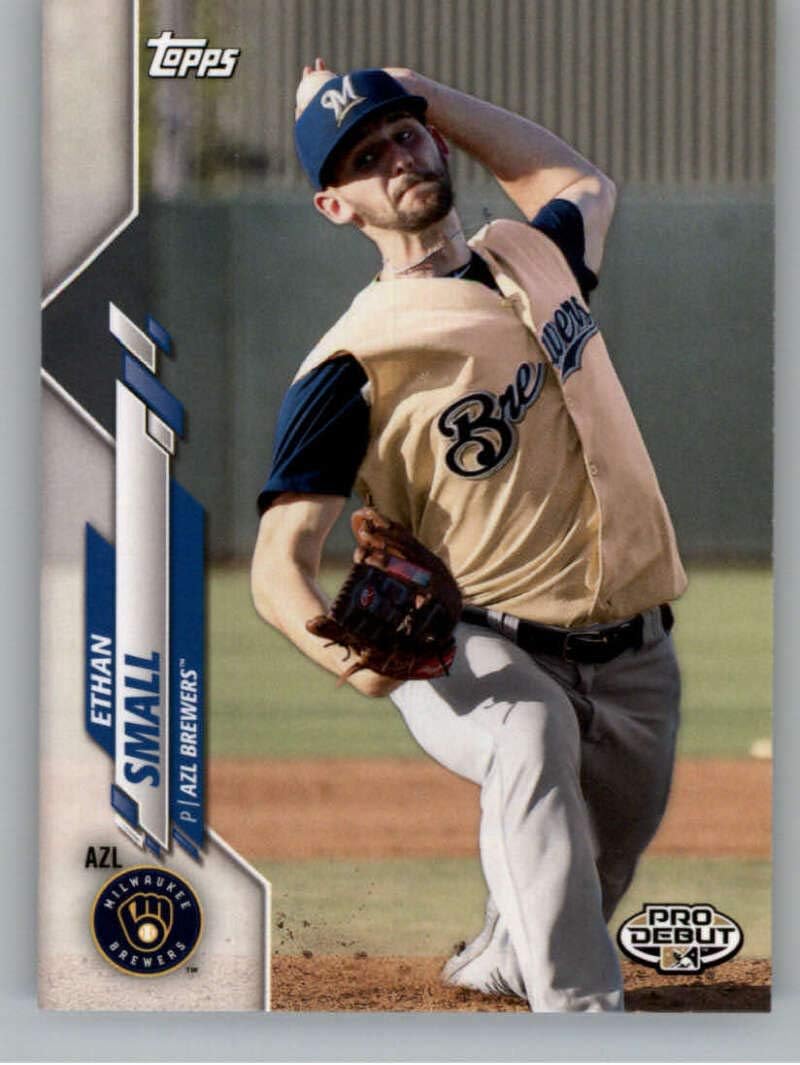 Amazon.com: 2020 Topps Pro Debut #PD-40 Ethan Small AZL Brewers ...