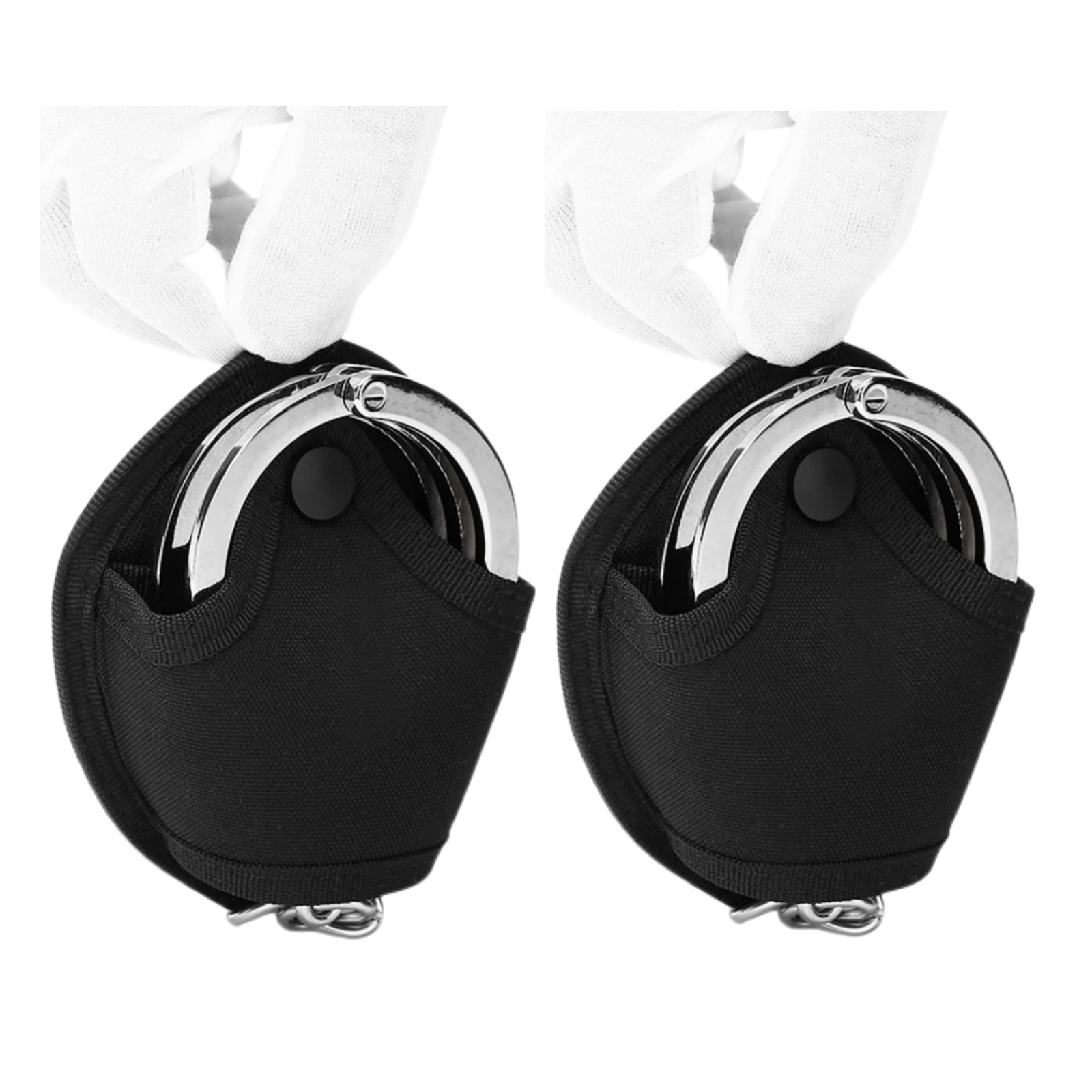 Amazon.com : Handcuff Holster, Open Top Handcuff Case with Secure Snap ...