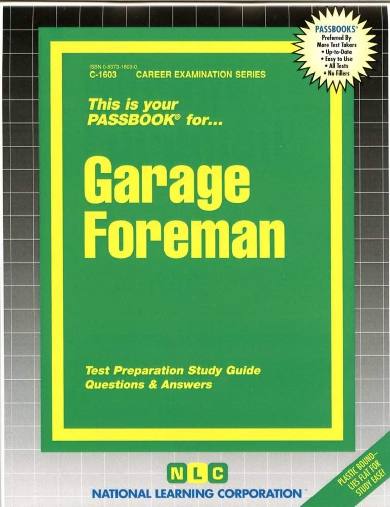 Amazon | Garage Foreman | Rudman, Jack | Civil Service