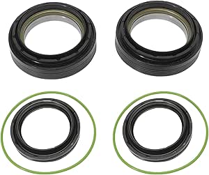 Amazon.com: Front Axle Vaccum Knuckle, Tube Oil Seal Kit for F250 F350 ...