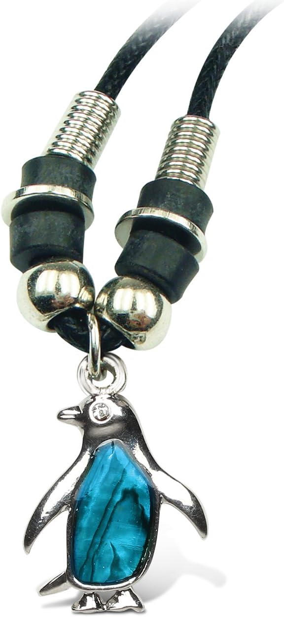Puzzled Penguin New Zealand Paw Shell Fashionable Necklace/Pendant ...