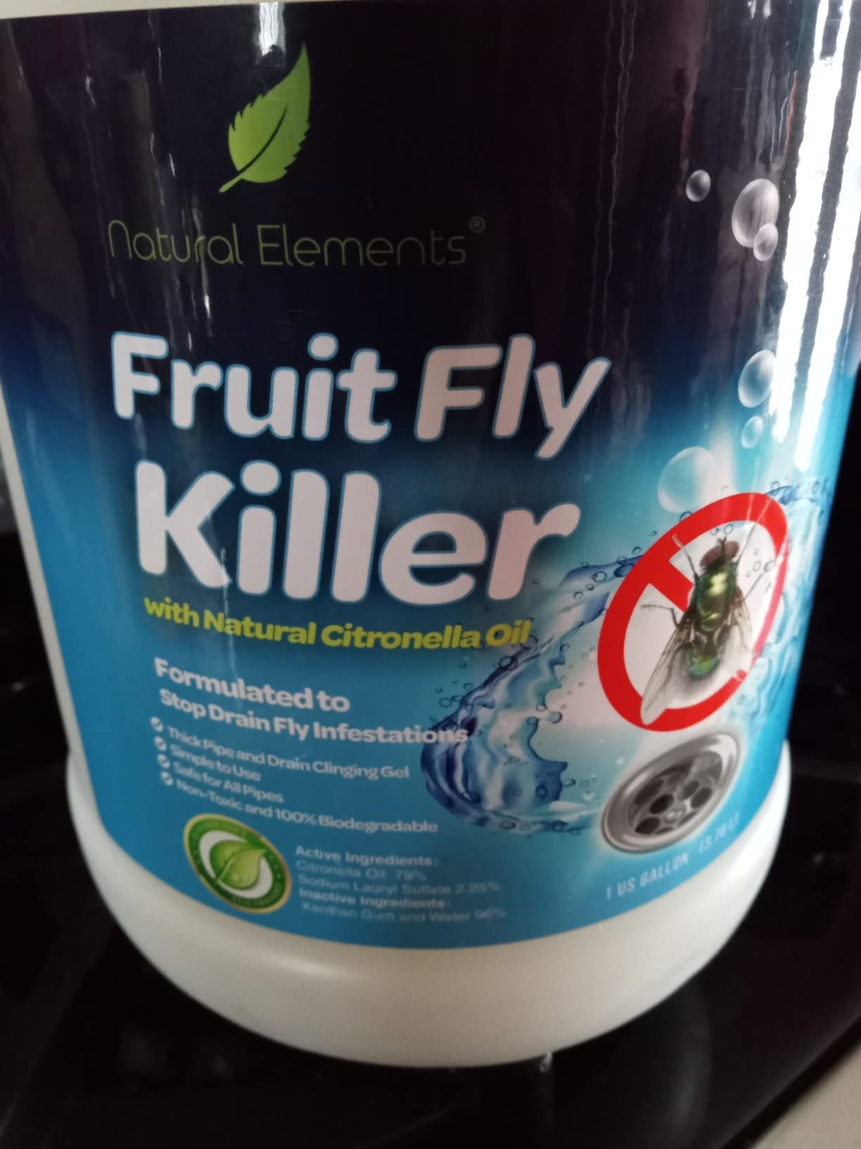 Amazon.com: Natural Elements Fruit Fly Killer | Drain Flies, Gnats ...