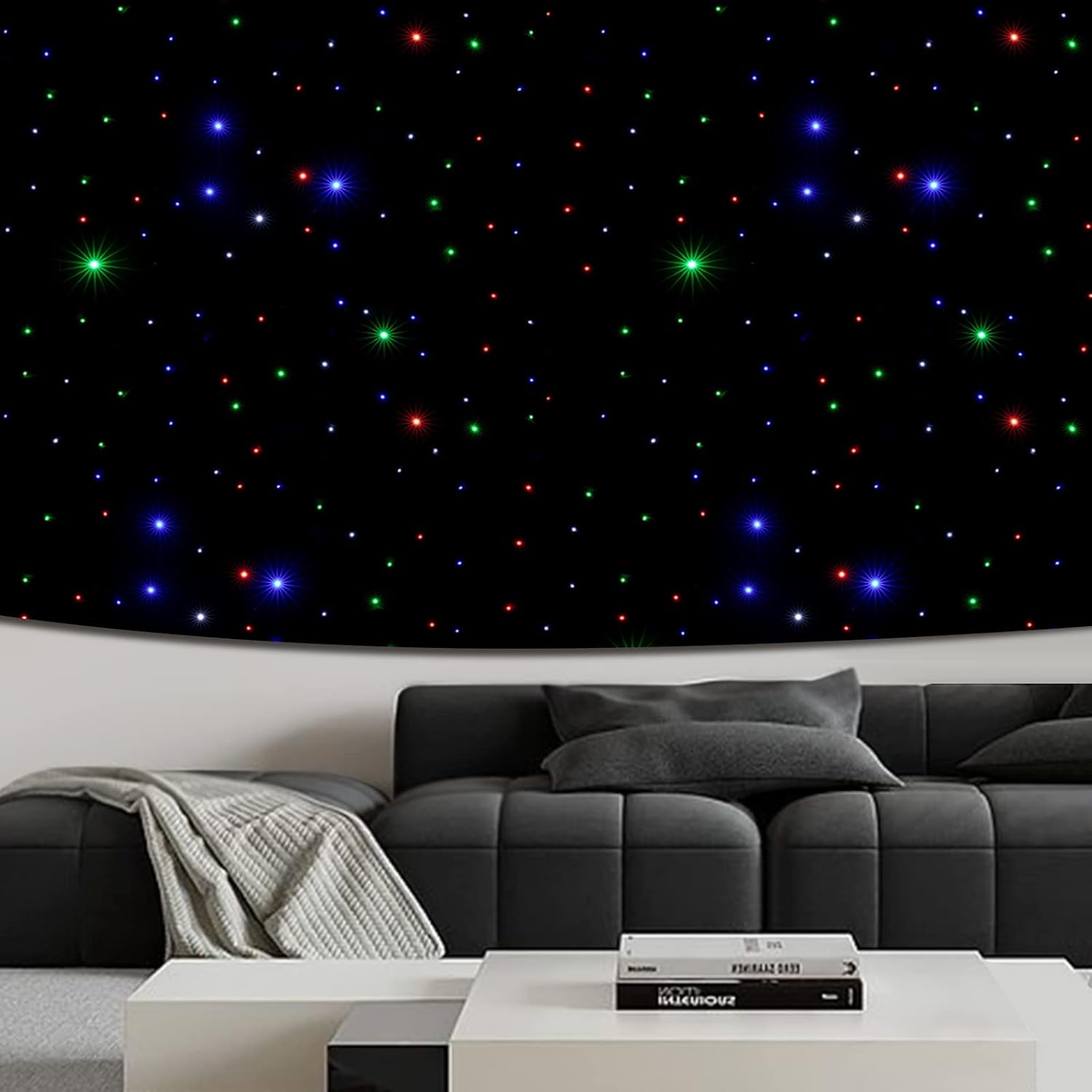 Amazon.com: LED Stage Backdrop w/Remote Control 9.8 * 19.7FT LED Star ...