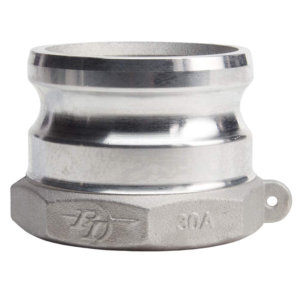 Snapklik.com : 3" X 3" Aluminum Camlock Fitting - Hose Coupler - Type A ...