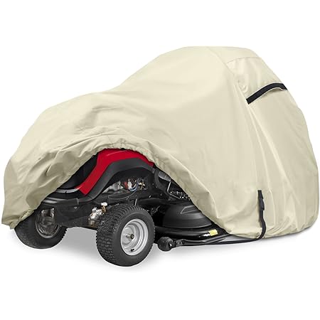 Porch Shield Heavy Duty 600D Polyester Lawn Tractor Cover, Waterproof ...