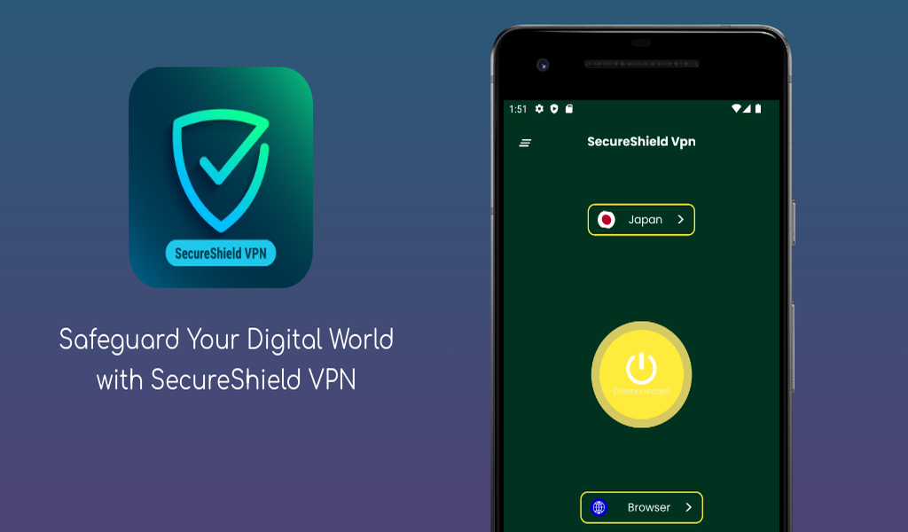 SecureShield VPN! free vpn app unlimited | vpn for fire tv stick | Free ...