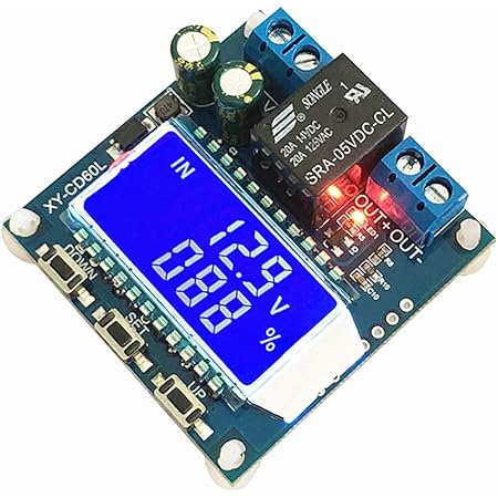 Amazon.com: Battery Charge Controller Protection Switch Digital Display ...
