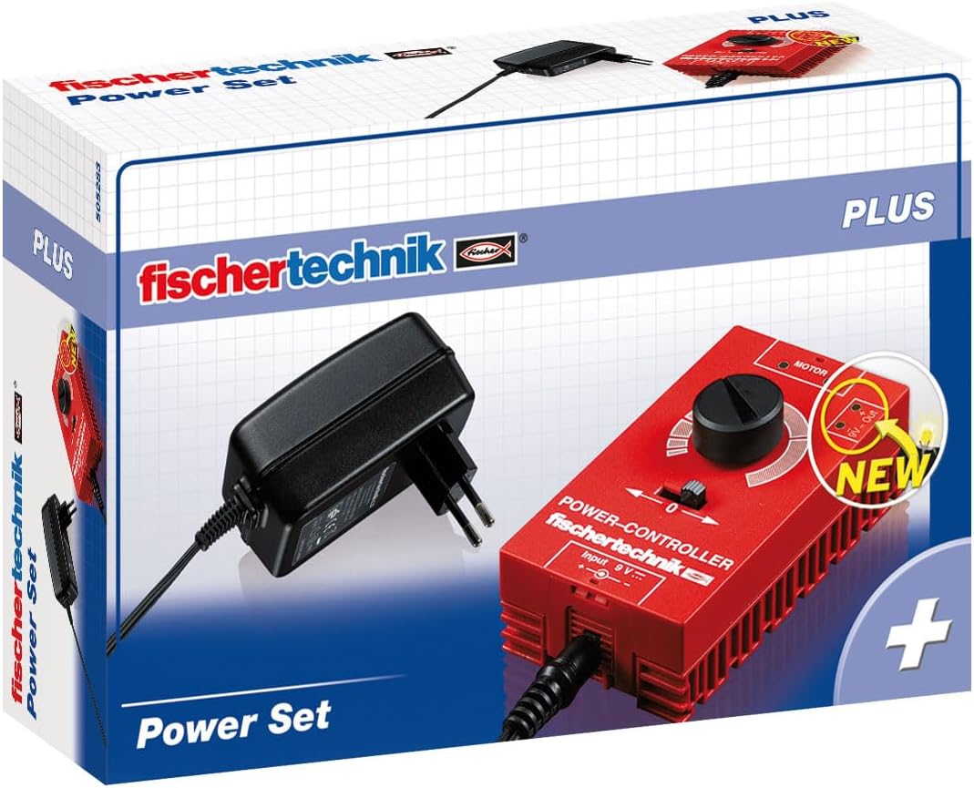 fischertechnik Power Set 505283 – Power Supply and Continuous Power ...