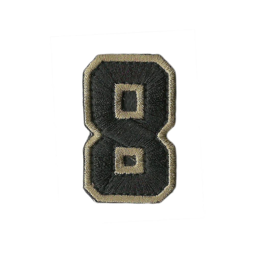 Amazon.com: Tactical Numbers Patches - Coyote - Eight : Sports & Outdoors