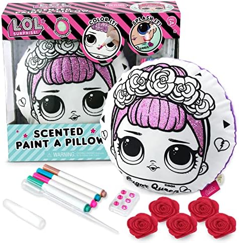 Amazon.com: L.O.L. Surprise! DIY Coloring Pillow,Fruit Orange Scented ...