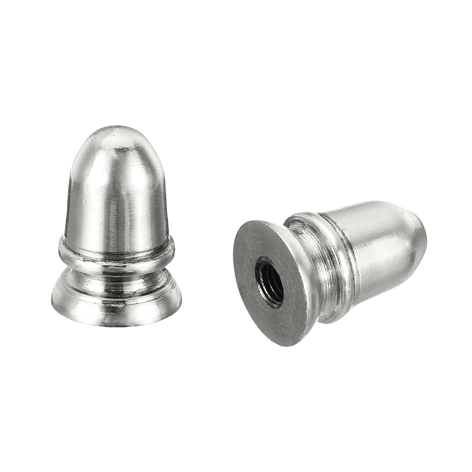 PATIKIL 1" Tall Iron Lamp Finials Cap Knob, 2Pcs Lamp Screw Round Head ...