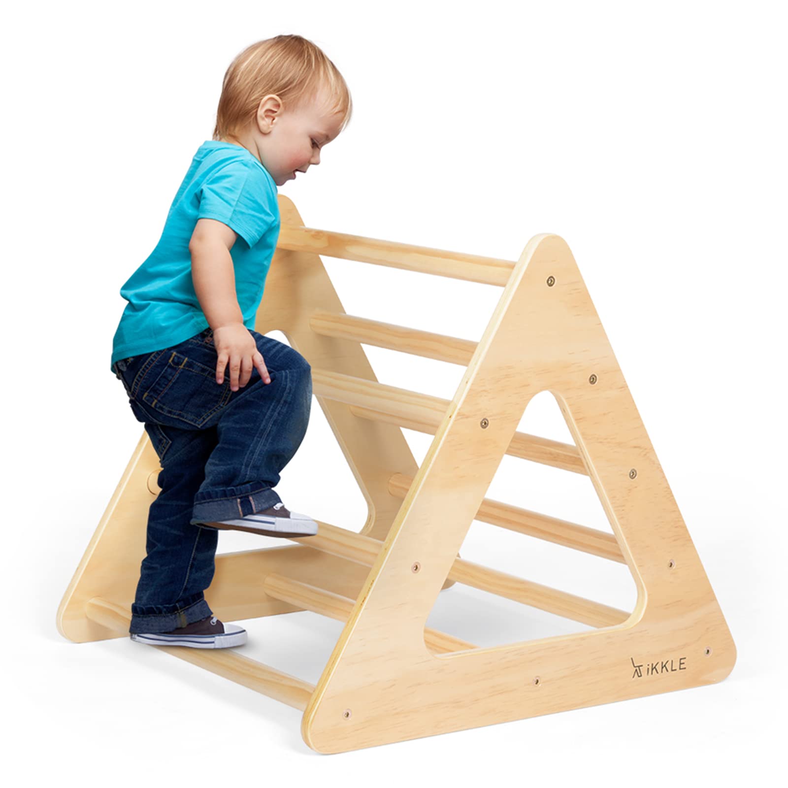 Ikkle Triangle Climber Wooden Kids Climbing Triangle Ladder For ...