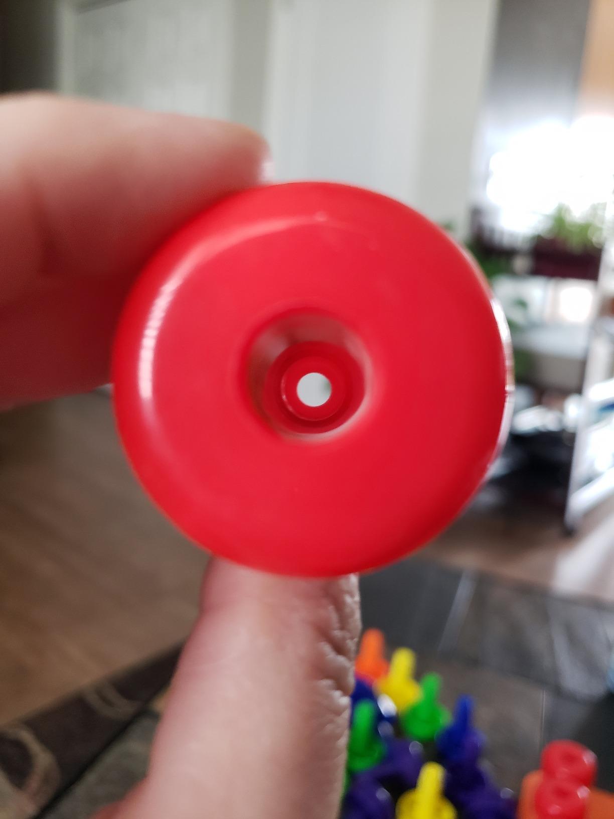 Amazon.com: Gleeporte Stacking Peg Board Set Toy (Peg Stacking Set ...