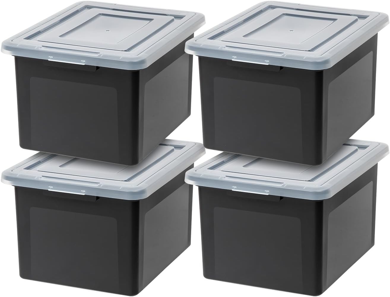 Amazon.com: Iris Ohyama, Plastic Legal, Letter file box for Hanging ...