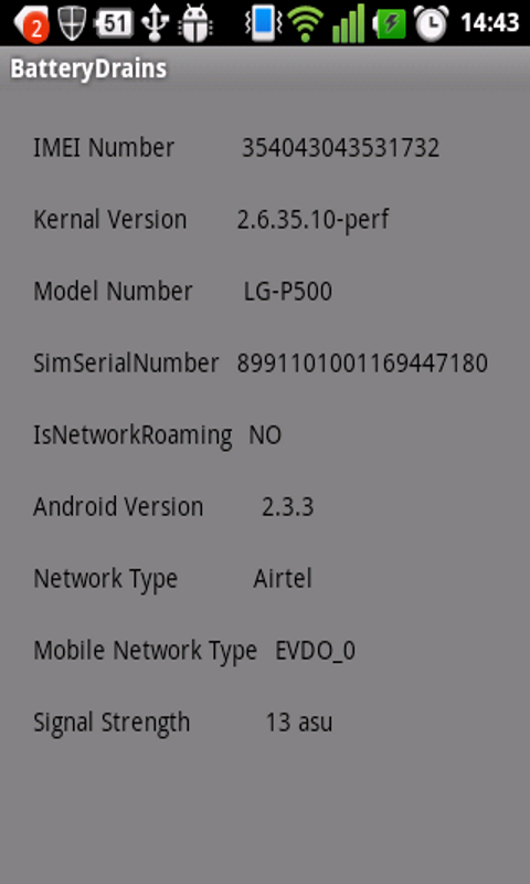 Battery Status - App on Amazon Appstore