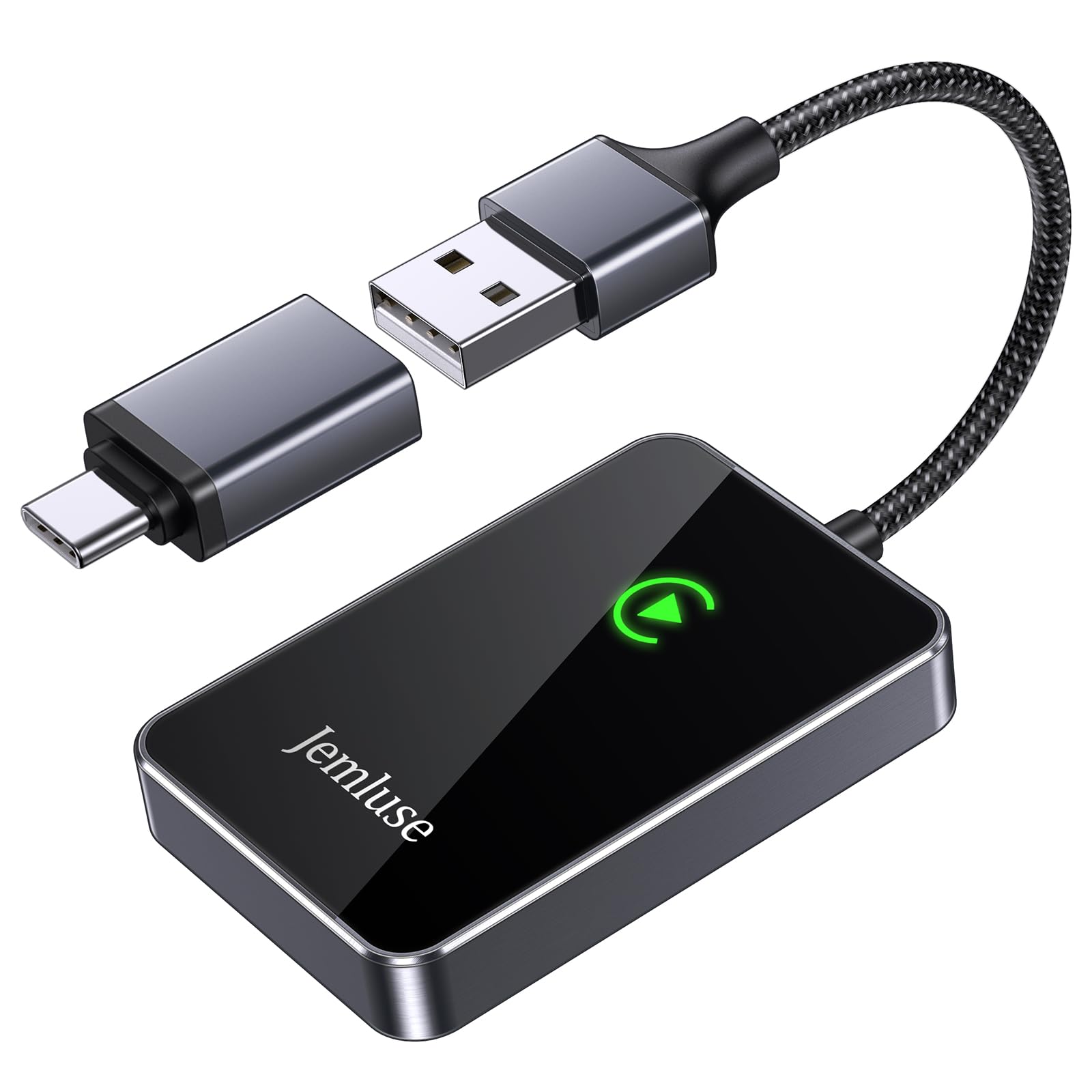 Amazon.com: Jemluse Wireless CarPlay Adapter for Apple iPhone, 2024 ...