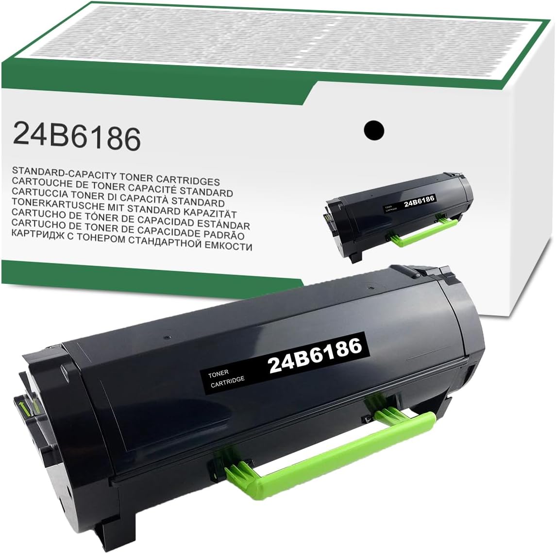 Amazon.com: XM3150 24B6186 High Yield Black Toner Cartridge Replacement ...