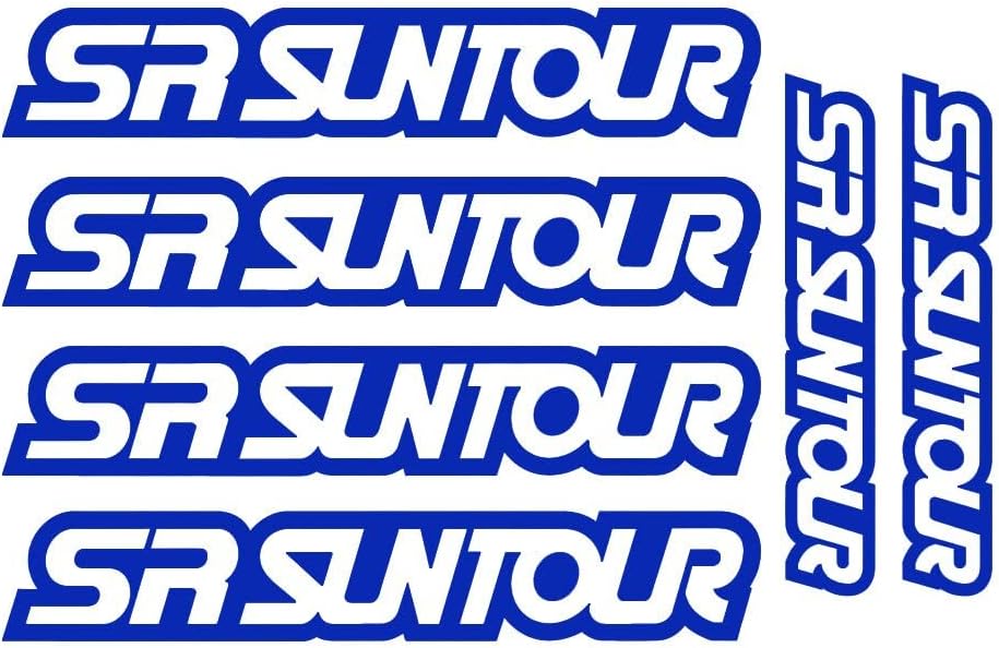 Amazon.com: 6pcs for SR SUNTOUR suspensiom fork stickers replacement ...