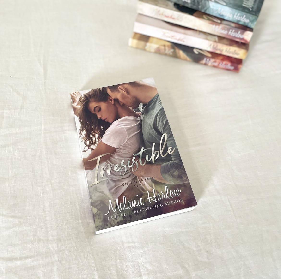 Irresistible: A Small Town Single Dad Romance (Cloverleigh Farms Series Book 1) eBook : Harlow ...