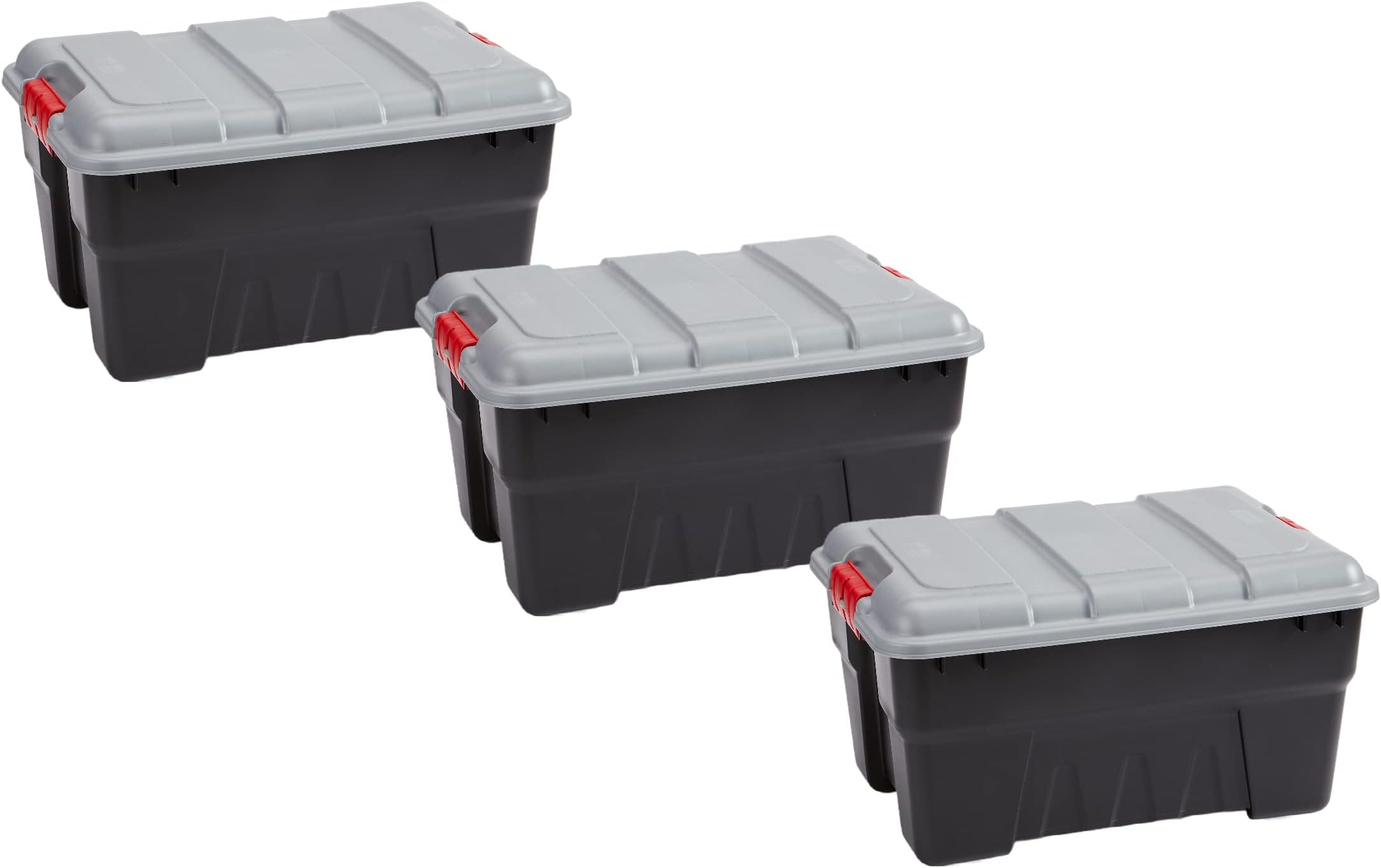 Amazon.com: IRIS USA R-UTB-27 Utility Tough Tote, 4 Pack, Black with ...