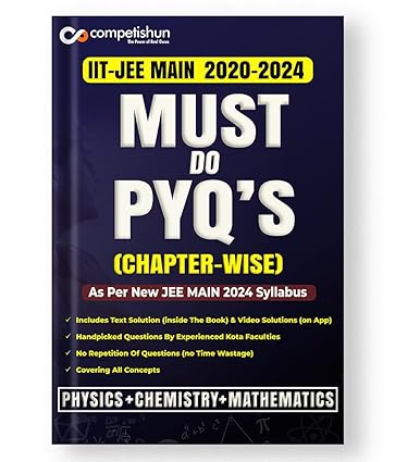 Buy Competishun JEE Mains PYQ | Includes April 2024 Attempt Ques. | As ...