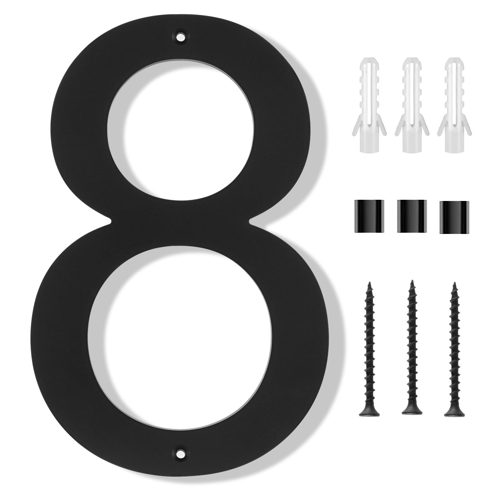 Amazon.com: Takytao 8 Inch house numbers for outside, Large Modern ...
