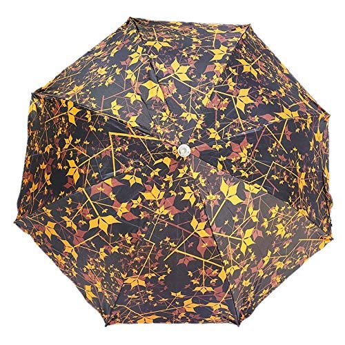 Beautiful floral Design two Fold Umbrella for woman & Man with UV ...