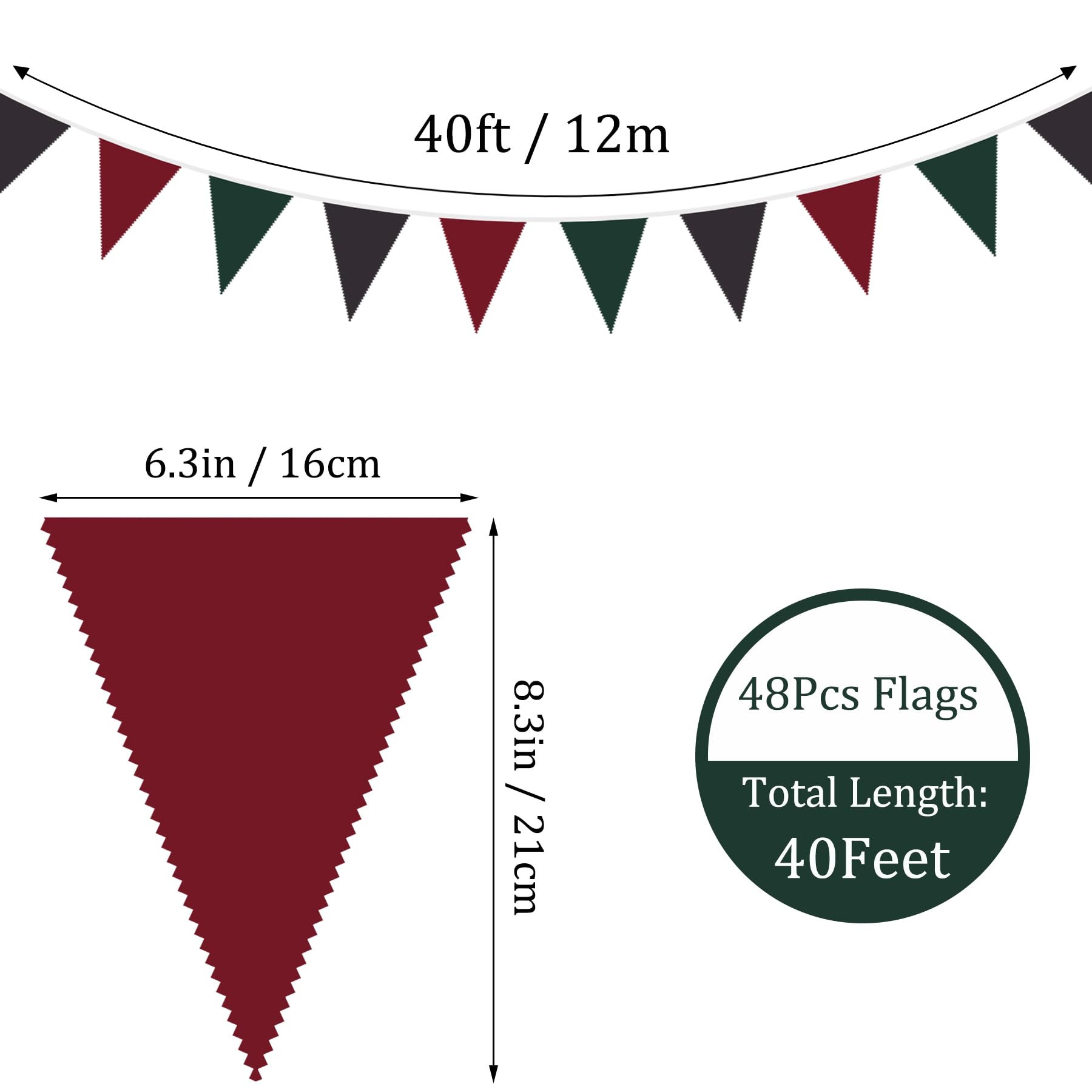 Black And Red Pennant Banner Clip Art Pennant Banner Cut Out Stock