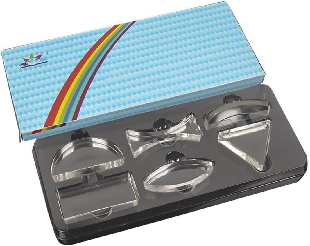 BEEYNG Prisms & Caleidoscopios - Juego de 6 lentes de prisma óptica ...